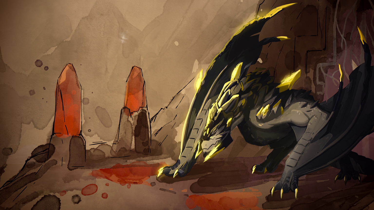 First Look: Season 4 Flashback Art – The Dragon Prince